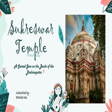 Sukreswar Temple, A Sacred Gem of Assam. | PPTX