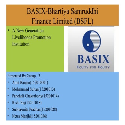 Basix | PPT