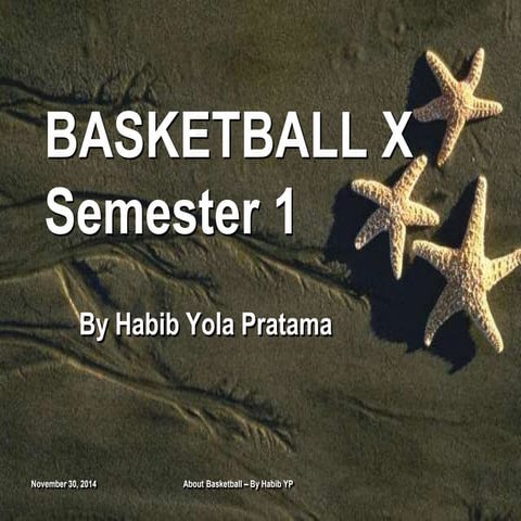 Bola Basket - Basketball | PPTX