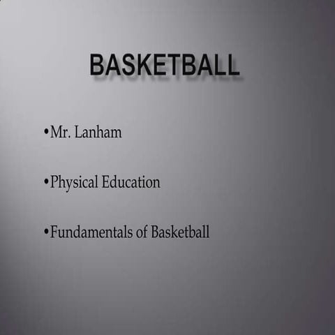 Basketball | PPT