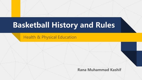 Introduction to Basketball-PowerPoint Presentation | PPTX | Basketball ...