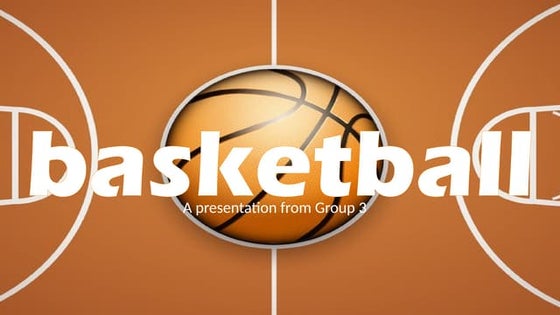 Basketball = facilities and equipment | PPTX