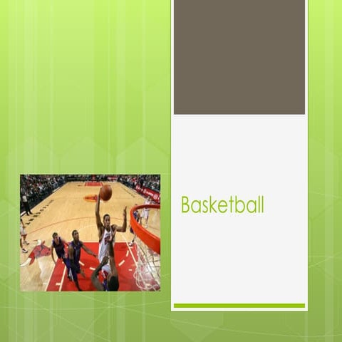 Basketball en inglés | PPTX