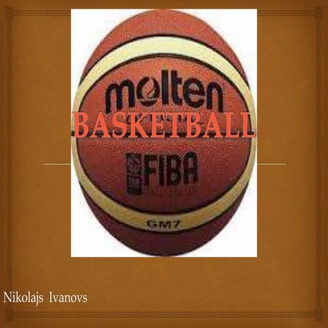Basketball project | PPTX