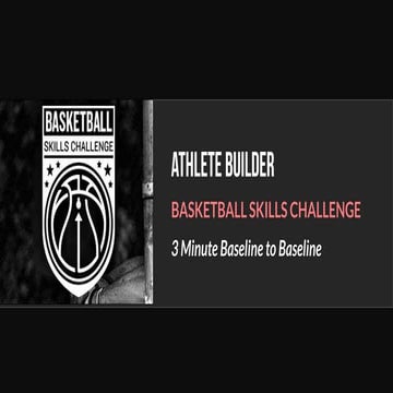 Basketball Skills Challenge - 3 min baseline to baseline | PDF