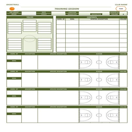 Basketball Training Session Report | PDF