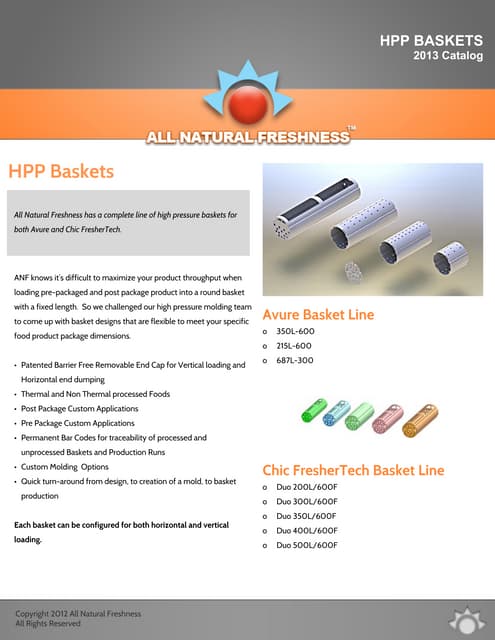 HPP Stackable Pallets Buffer Solution | PDF