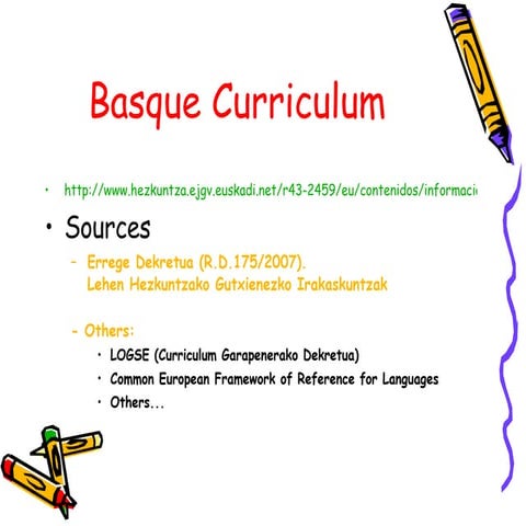 The Basque Education System | PPT