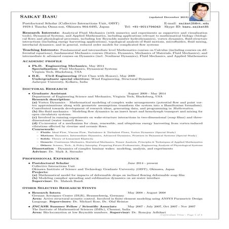 Basu_CV | PDF