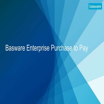 Basware Overview | PPT