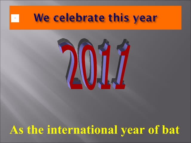 Echolocationandbatsczequeira | PPTX