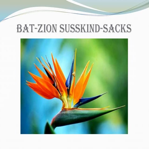 Bat-Zion Susskind-Sacks | PPTX