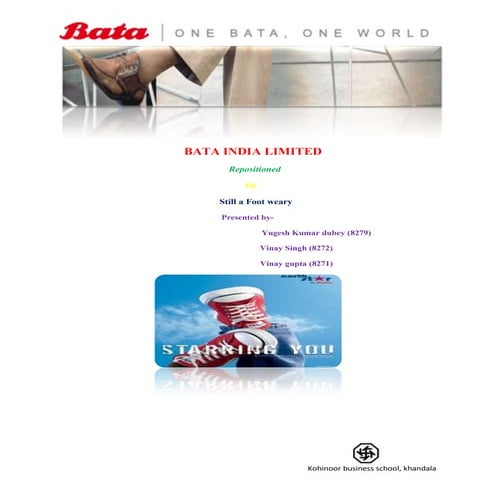 Bata India Limited | DOCX