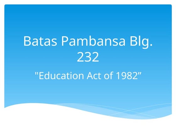 Legal bases-of-philippine-educational-system | DOC | Education industry | Industries