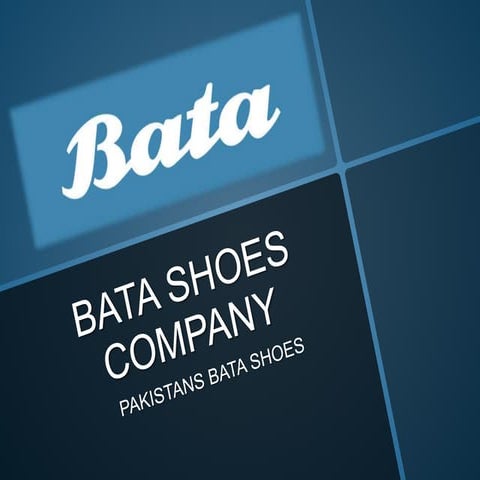 Bata shoes company | PPTX