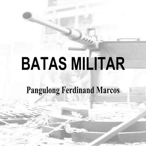 Ang Batas Militar ng Rehimeng Marcos.ppt