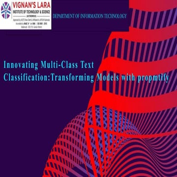 Innovating Multi-Class Text Classification:Transforming Models with ...