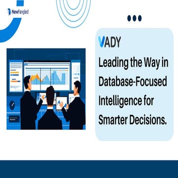 VADY | Database-Driven AI for Smarter Business Decisions | PPT