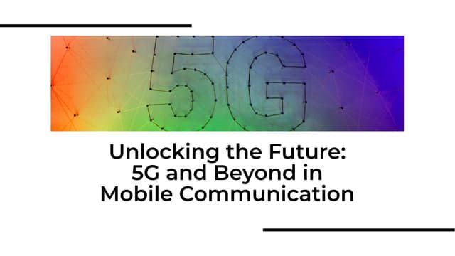 5G future scope | PPTX