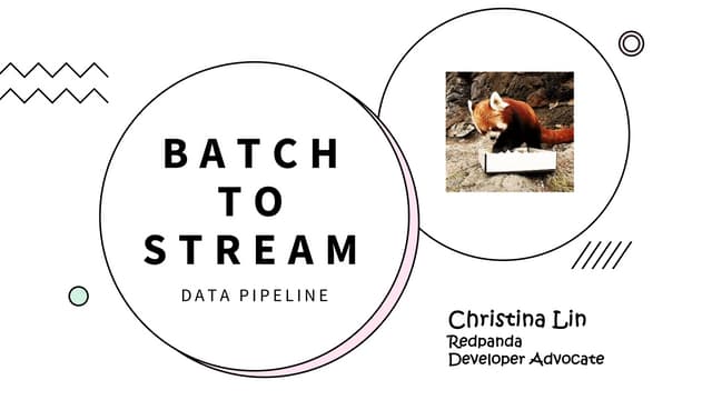 Building Real Time Data Pipelines Stream And Batch Processing Workshop 4141