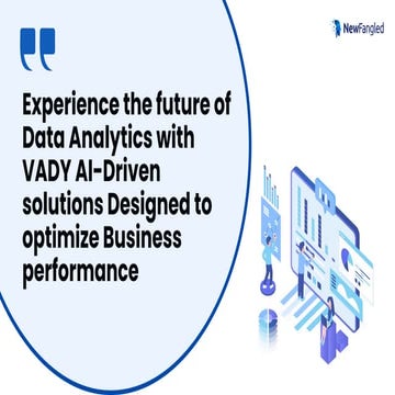 Experience the Future of Data Analytics with VADY’s AI-Driven Solutions | PPT