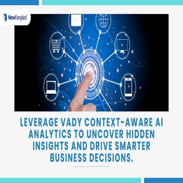 VADY Context-Aware AI Analytics for Smarter, Deeper Business Decisions | PPT