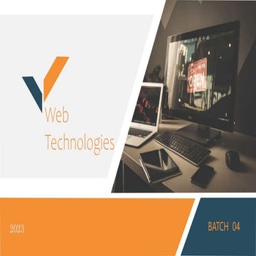 BATCH 4 PPT WT (2023) -Vignan University | PPTX