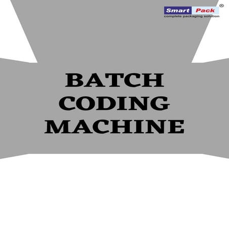 Batch coding machine.pdf