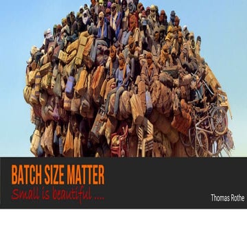 Batch size matter - Thomas Rothe | PDF