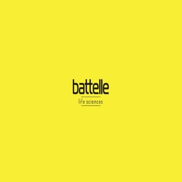 Battelle Health & LIfe Sciences | PPT