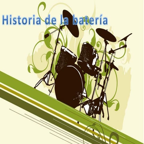 Bateria (instrimento musical) | PPTX