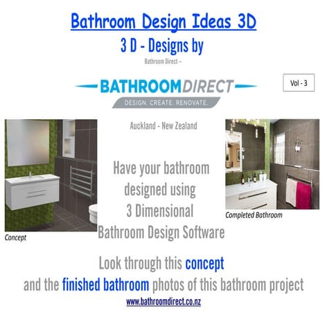 Bathroom design ideas 3d vol 3 | PDF