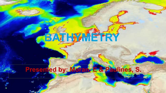 Bathymetry | PPTX