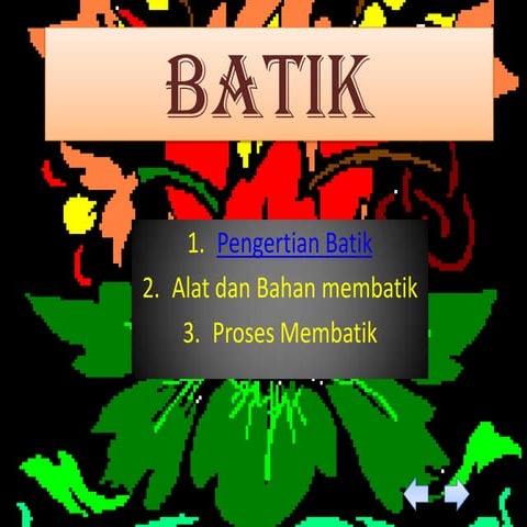 Batik | PPT