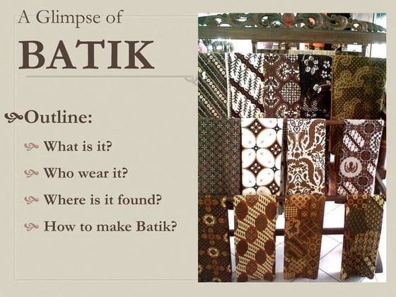 Batik | PPTX