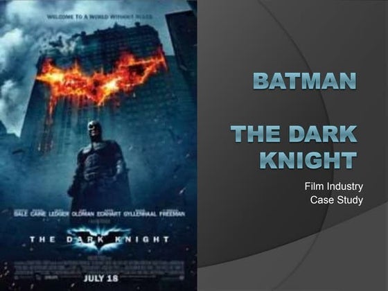 The Dark Knight Presentation | PPT