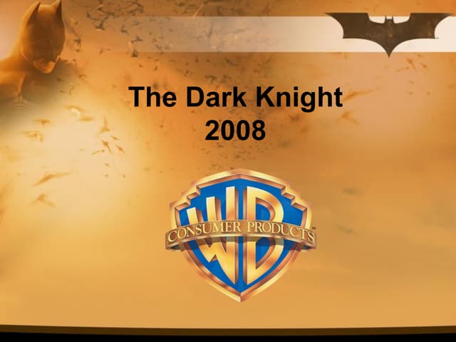 The Dark Knight - Themes and Messages | PPTX