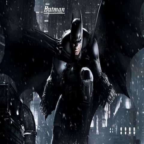 Batman website | PPT