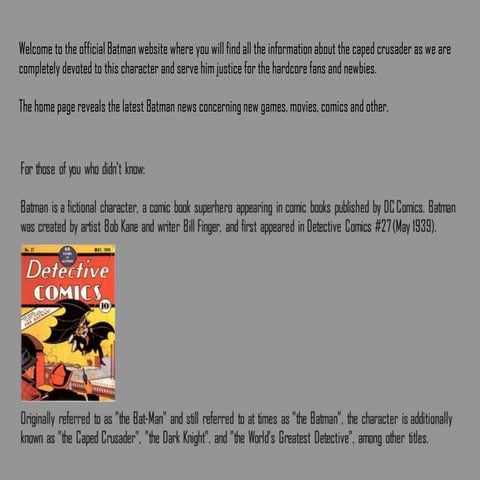 Batman | PPT