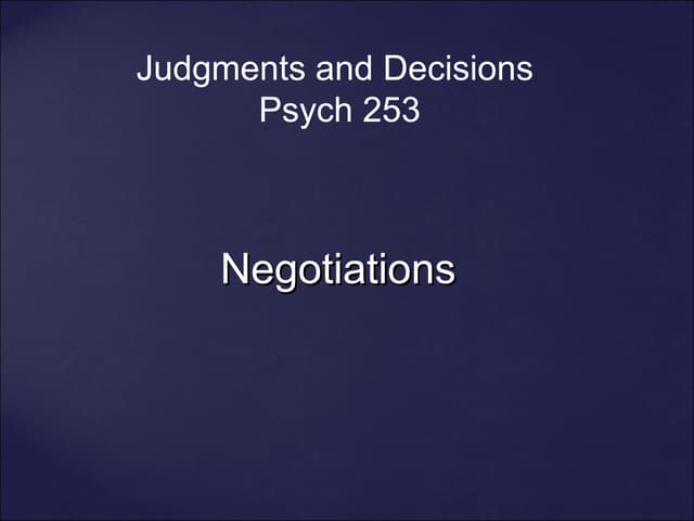 Negotiation in business communication(2) | DOC