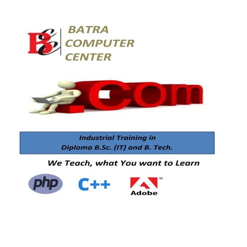 Presentation of batra computer coaching centre | PPTX