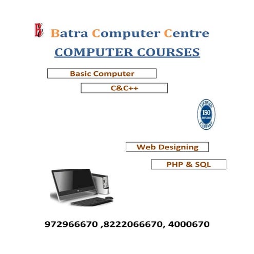 Batra computer centre | DOCX