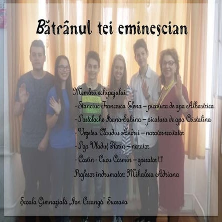 Batranul tei eminescian (1) | PPT