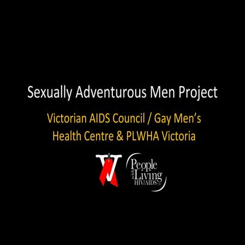 Sexually Adventurous Men Project | PPT