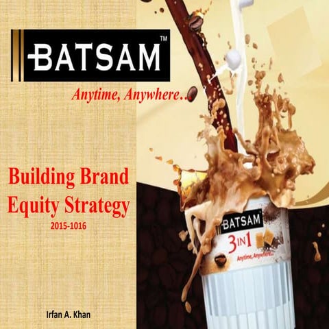 Batsam instant coffee marketing strategy | PPTX