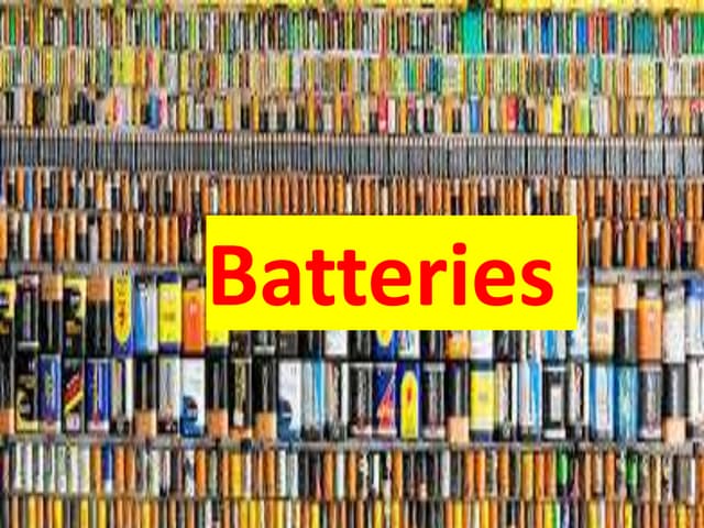 Lead storage battery | PPTX