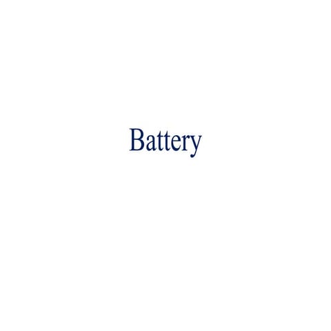 battery presentation on lead acid cycle and charging | PPT
