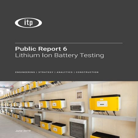 Battery testing-report-6-june-2019 | PDF