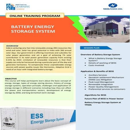 Battery Energy Storage System | PDF