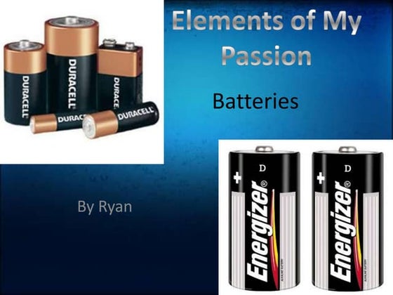 Lithium Ion Batteries, an Overview | PPT